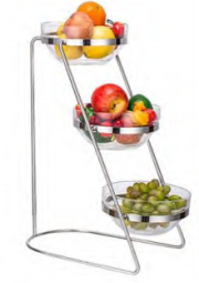Fruits display stand-inclined - Elite Hotel Supplies Makkah